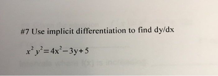 Solved Use implicit differentiation to find dy/dx x^2 y^2= | Chegg.com