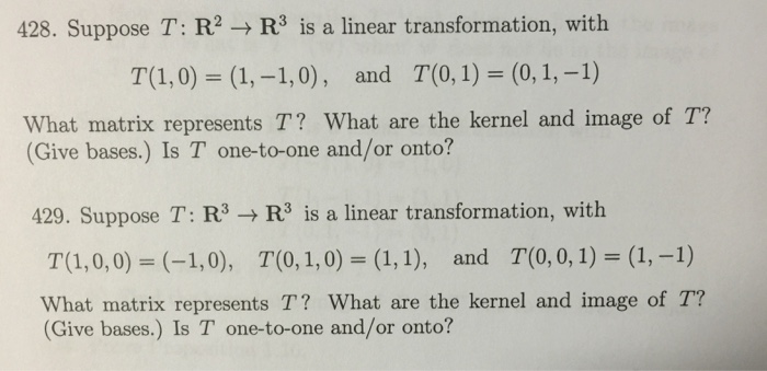 Solved Suppose T:R^2 rightarrow R^3 is a linear | Chegg.com