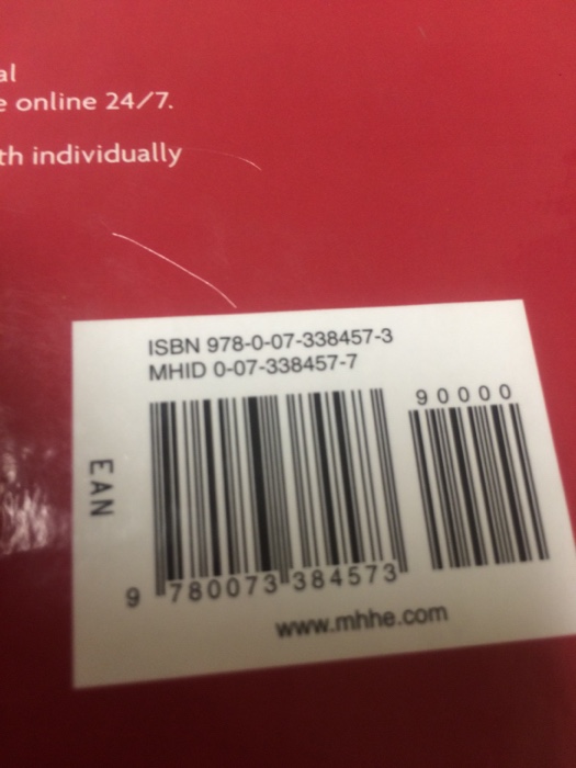 Solved e online 24/7. th individually ISBN 978-0-07-338457-3 | Chegg.com