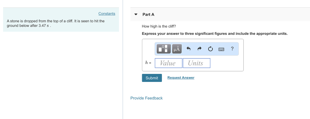Solved Constants Part A A driver is traveling 19.0 m/s | Chegg.com