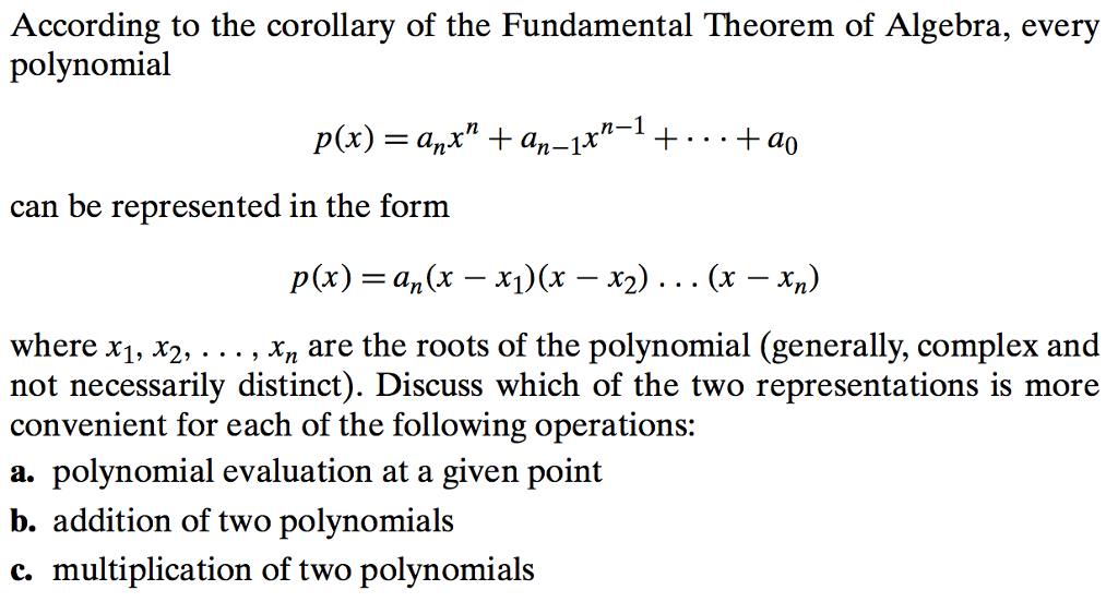 Fundamental Theorem Of Algebra