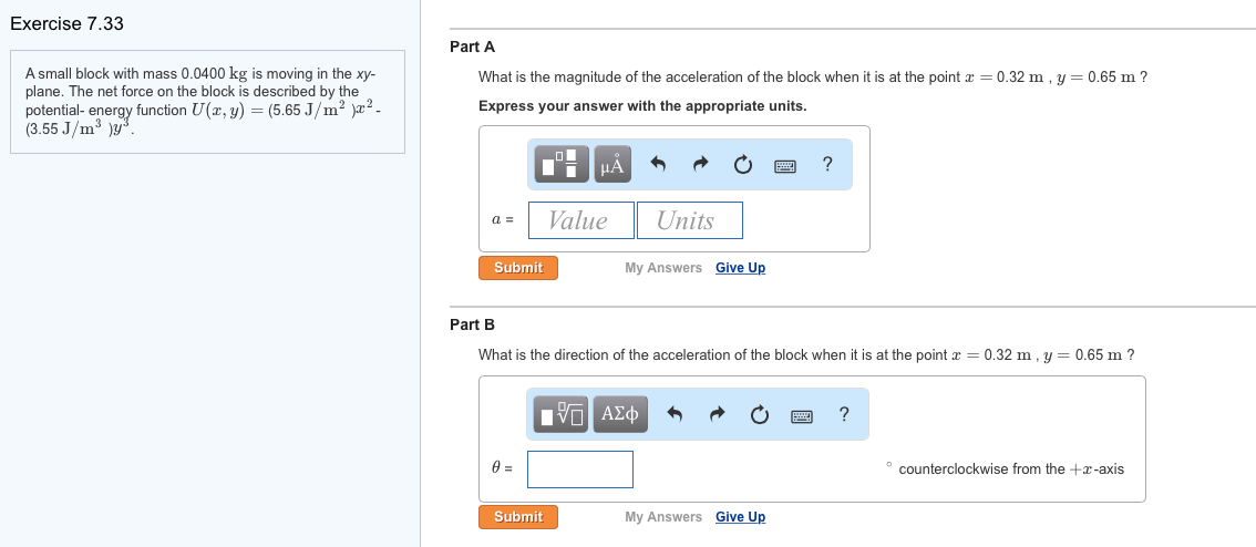 Solved A small block with mass 0.0400 kg is moving in the | Chegg.com