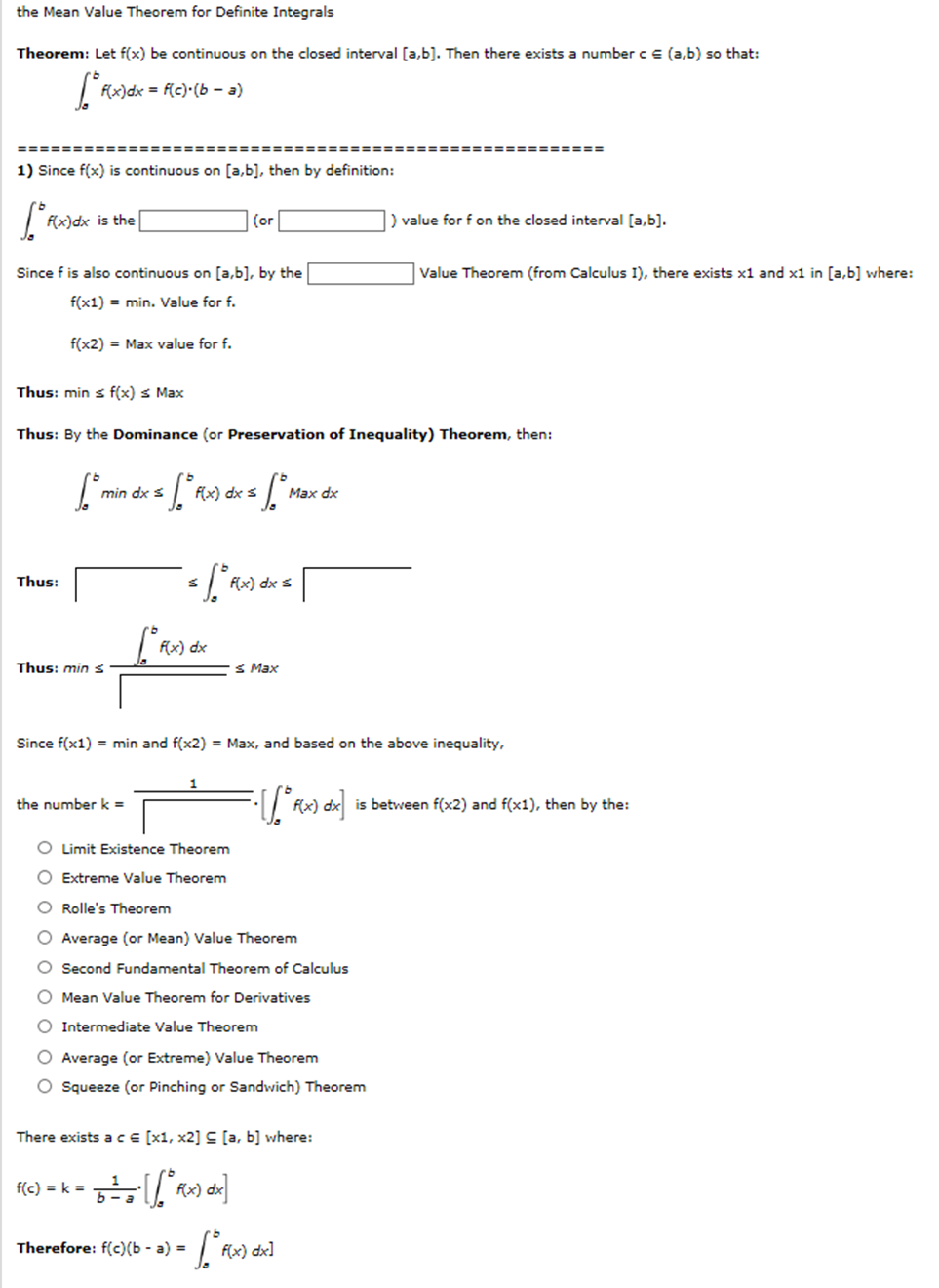 Solved The Mean Value Theorem For Definite Integrals Chegg solved-the-mean-value-theorem-for-definite-integrals-chegg