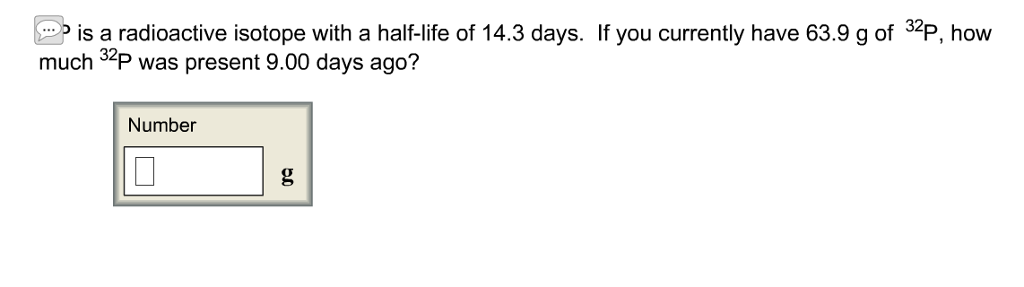 Solved Is A Radioactive Isotope With A Half life Of 14 3 Chegg solved-is-a-radioactive-isotope-with-a-half-life-of-14-3-chegg