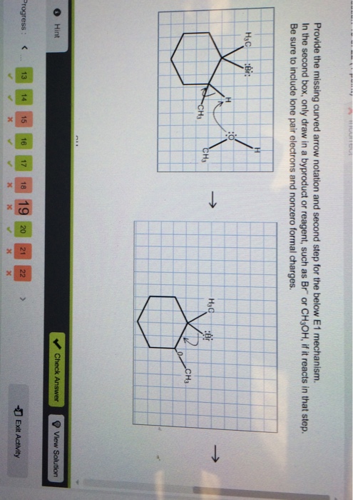 Solved Provide the missing curved arrow notation and second | Chegg.com