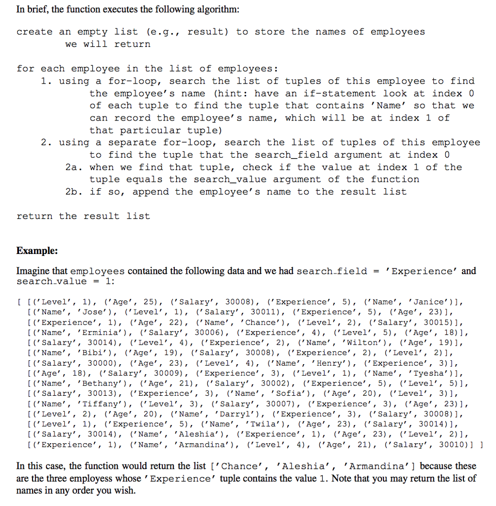 Solved Some Preliminaries In Python, a tuple is a collection | Chegg.com