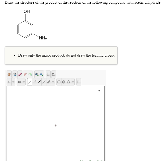 Solved Draw The Structure Of The Product Of The Reaction Of