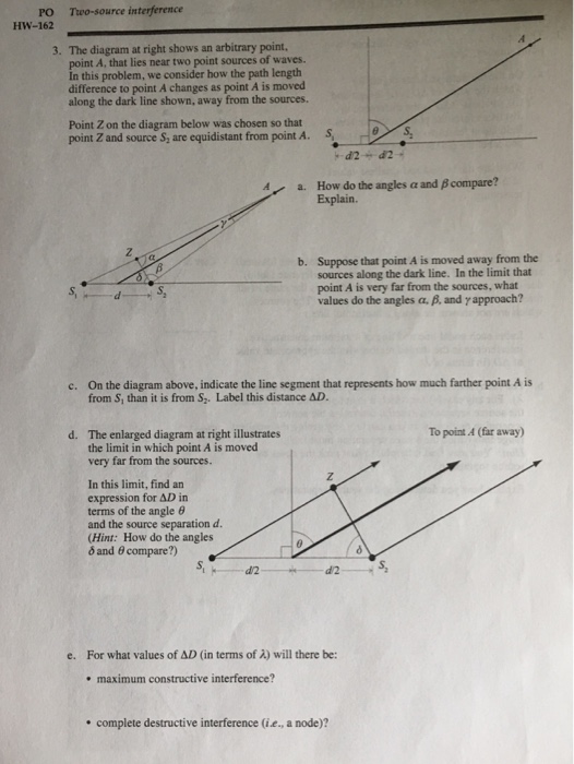 Solved The diagram at right shows an arbitrary point, point | Chegg.com