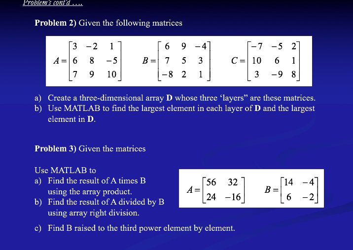 Solved I Would Like To Know How To Type Up Problems 2 And 3 