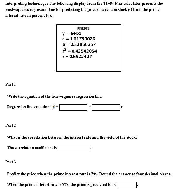 Solved I need the answer to part 3 step by step please. The | Chegg.com