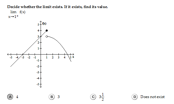 Solved Decide Whether The Limit Exists If It Exists Find