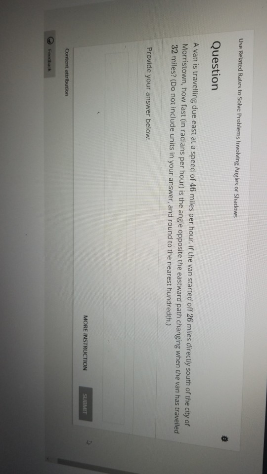 Solved Use Related Rates to Solve Problems Involving Angles | Chegg.com