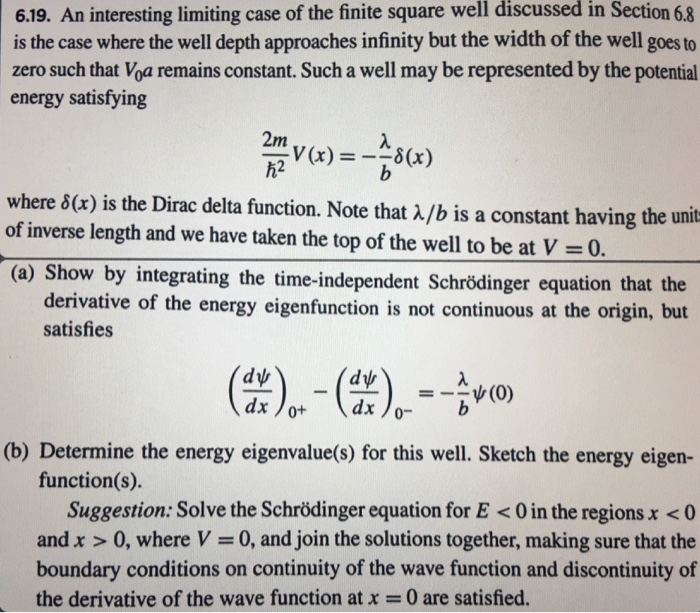 Solved An interesting limiting case of the finite square | Chegg.com