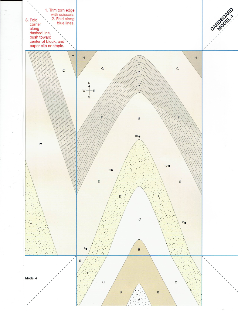 Solved Cardboard Model Analysis and Interpretation Activity | Chegg.com