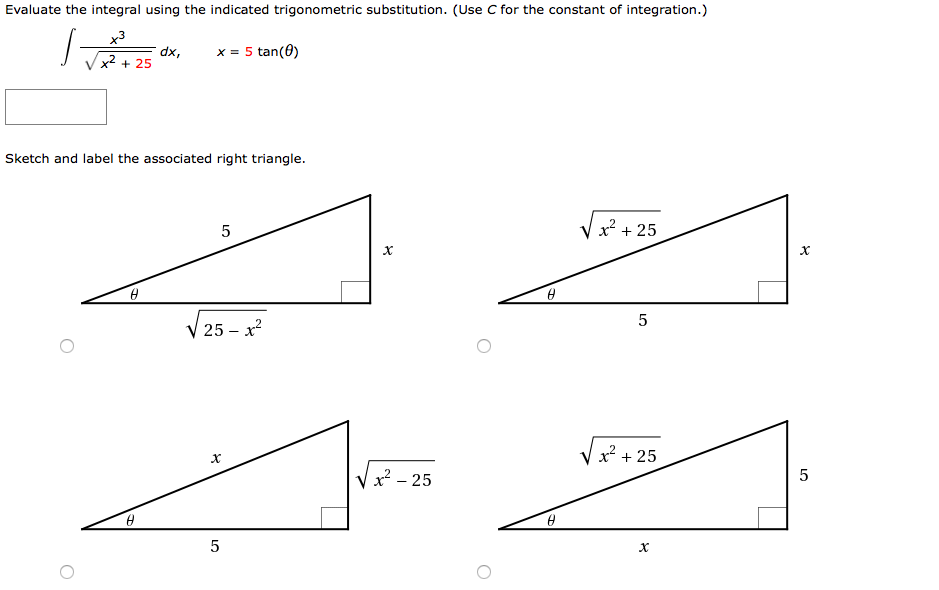 Solved Evaluate the integral using the indicated | Chegg.com