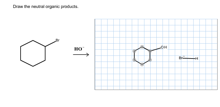 Solved Draw the neutral organic products. | Chegg.com