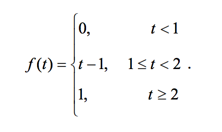 Solved Use Heaviside functions to redefine the piecewise | Chegg.com