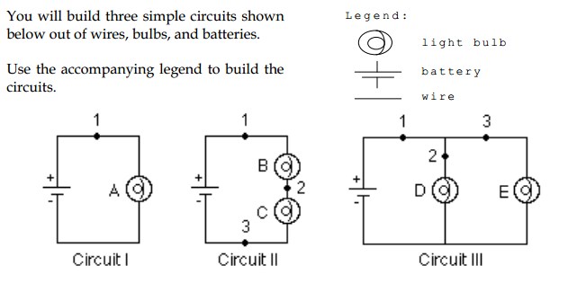 Solved You will build three simple circuits shown below out | Chegg.com