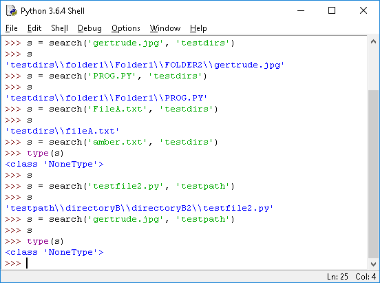 Solved Write a recursive function search() that takes as a | Chegg.com