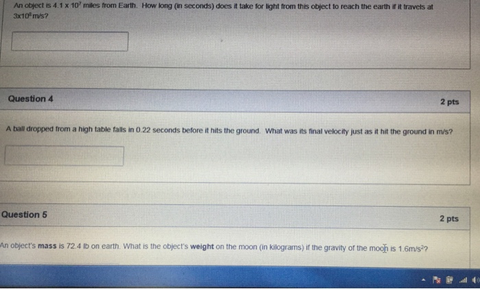 Solved A ball dropped from a high table falls in 0.22 | Chegg.com