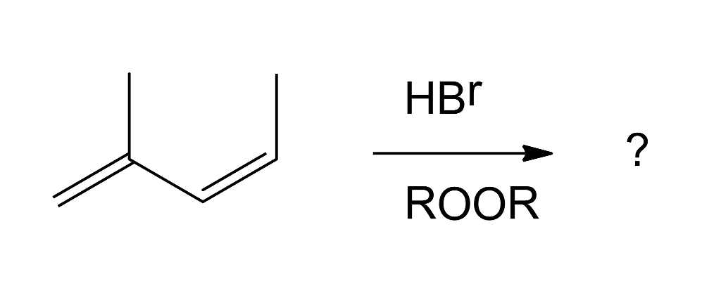 Solved HBr ROOR | Chegg.com