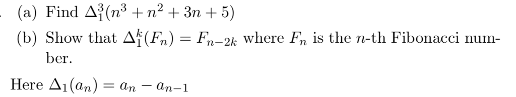 Solved a) Find A1 (b) Show that A(Fn)Fn-2k where Fn is the | Chegg.com