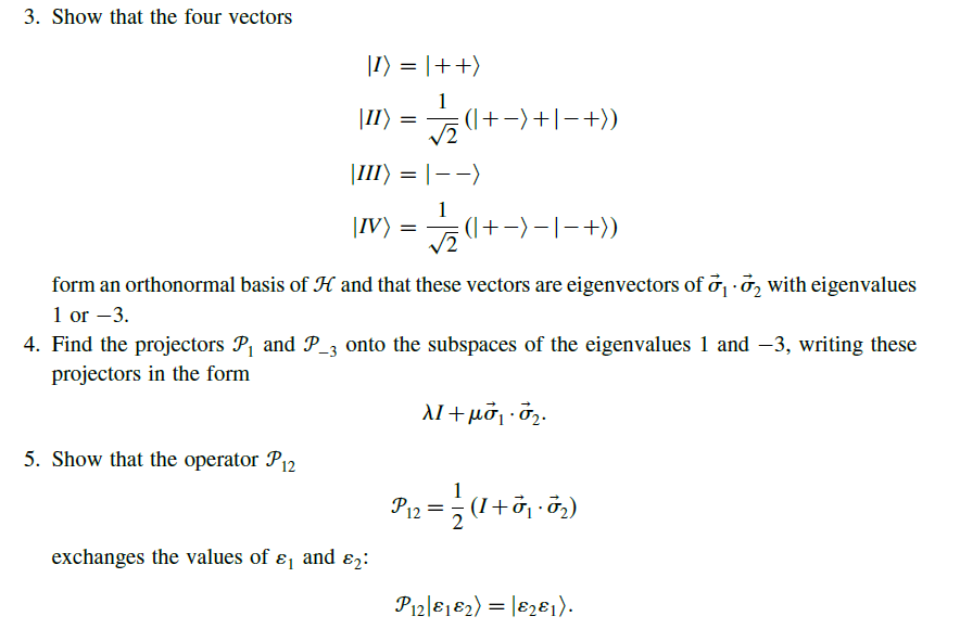 Solved 3. Show that the four vectors form an orthonormal | Chegg.com
