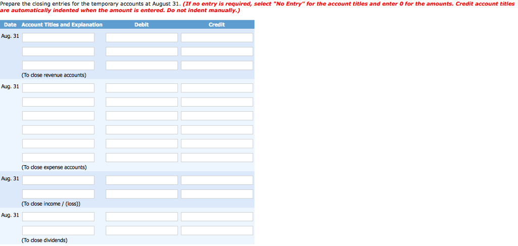 Solved Exercise 4-6 (Part Level Submission) Ivanhoe Company, | Chegg.com