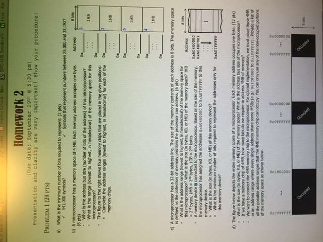 What is the minimum number of bits required to | Chegg.com