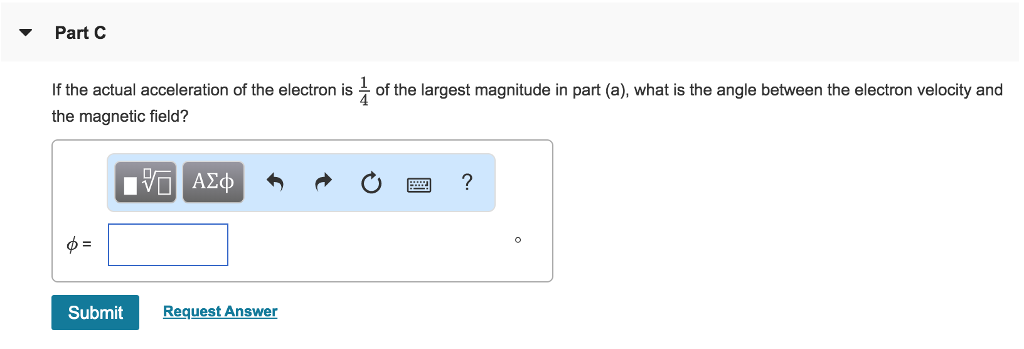 Solved Constants An electron moves at 2.60x106 m/s through a | Chegg.com