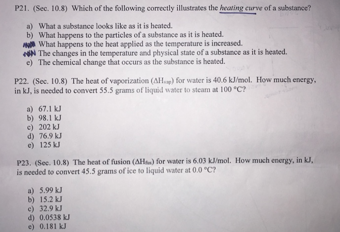 Solved Which of the following correctly illustrates the | Chegg.com