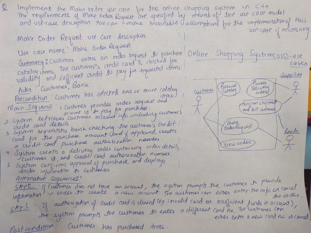 Solved this is from software engg. where you create a c++ | Chegg.com