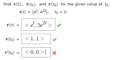Solved Find r?(t), r(t0), and r?(t0) for the given value of | Chegg.com