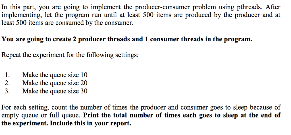 Solved In this part, you are going to implement the | Chegg.com