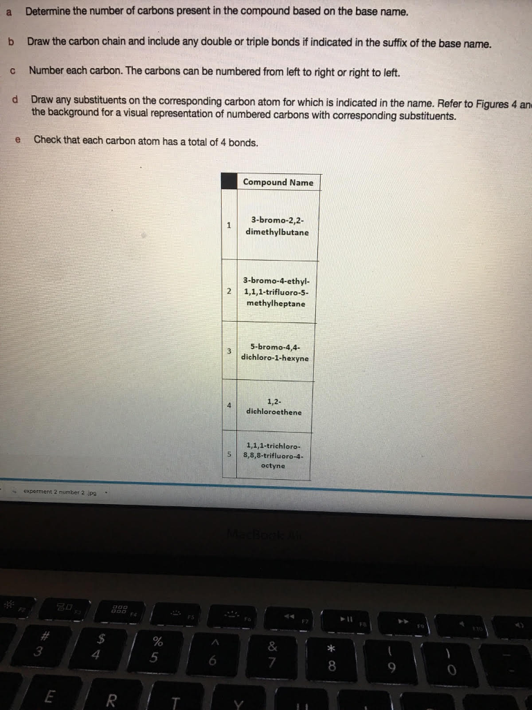 Solved a Determine the number of carbons present in the | Chegg.com