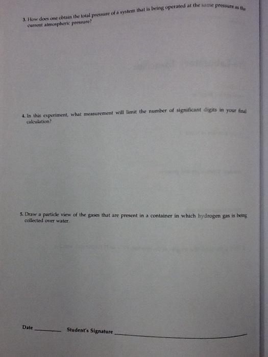 Solved Pre-Laboratory Exercises 1. Define: concentration (no | Chegg.com