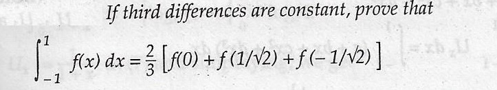 Solved If third differences are constant, prove that dro) | Chegg.com