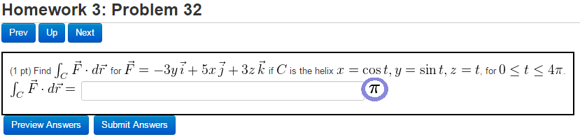 Solved Find integral_C vector F middot d vector r for vector | Chegg.com