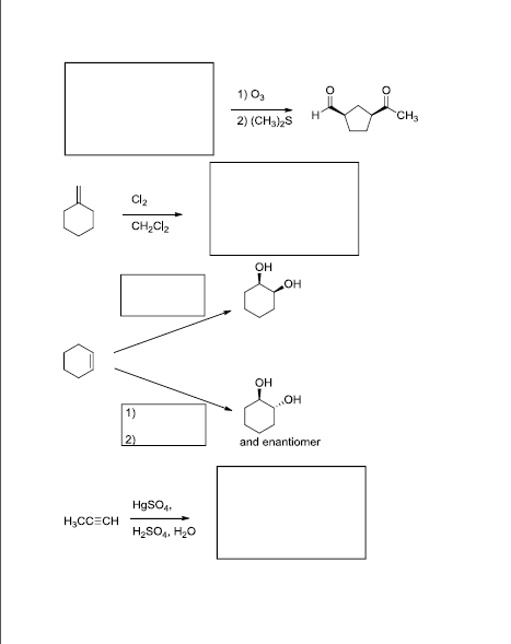 Solved Provide the missing reactants, reagents, or products. | Chegg.com