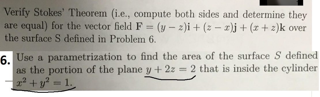 Solved Verify Stokes' Theorem (i.e., compute both sides and | Chegg.com