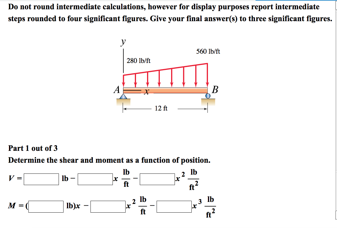 Do not round intermediate calculations, however for | Chegg.com