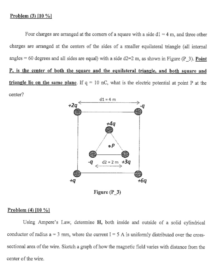 Solved Problem (5) 110 %! The magnetie flux density in a | Chegg.com