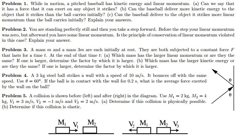 Solved While in motion, a pitched baseball has kinetic | Chegg.com