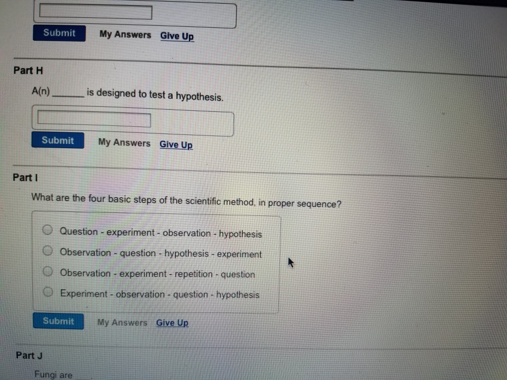 Solved A(n) ____ is designed to test a hypothesis. What are | Chegg.com