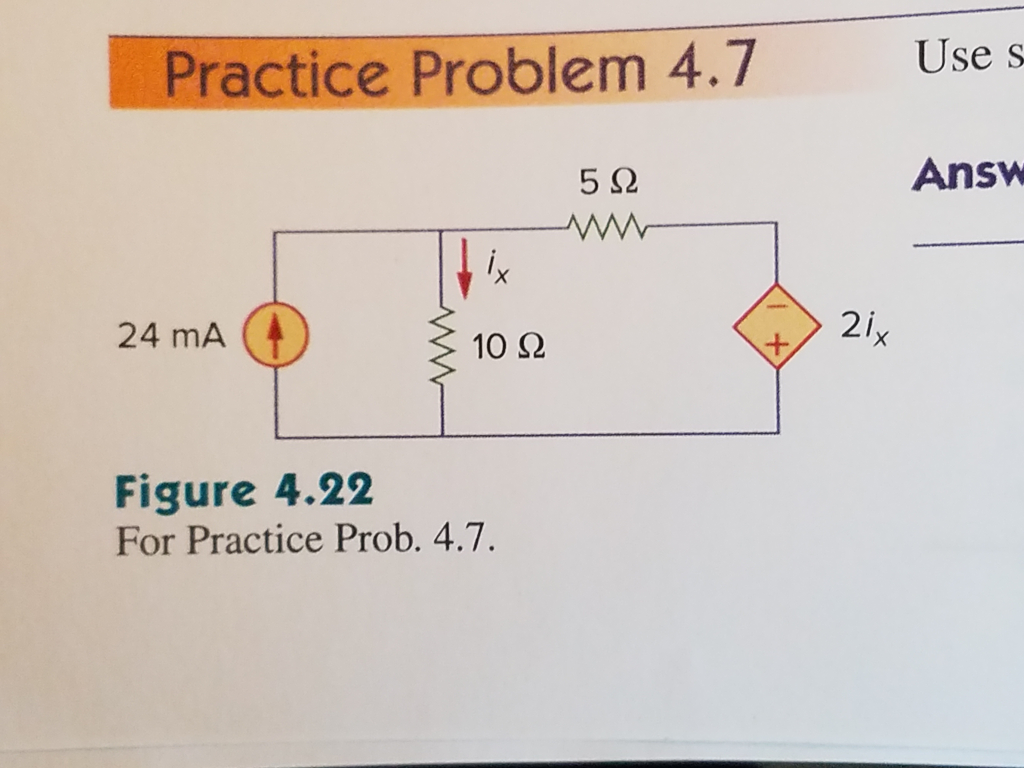 Solved Use source transformation to find ix in the circuit | Chegg.com Solved Use source transformation to find ix in the circuit | Chegg.com