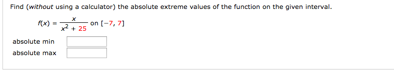 Solved Find (without using a calculator) the absolute | Chegg.com