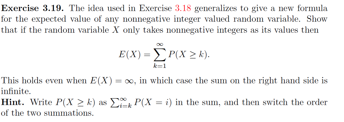 Solved The idea used in Exercise 3.18 generalizes to give a | Chegg.com