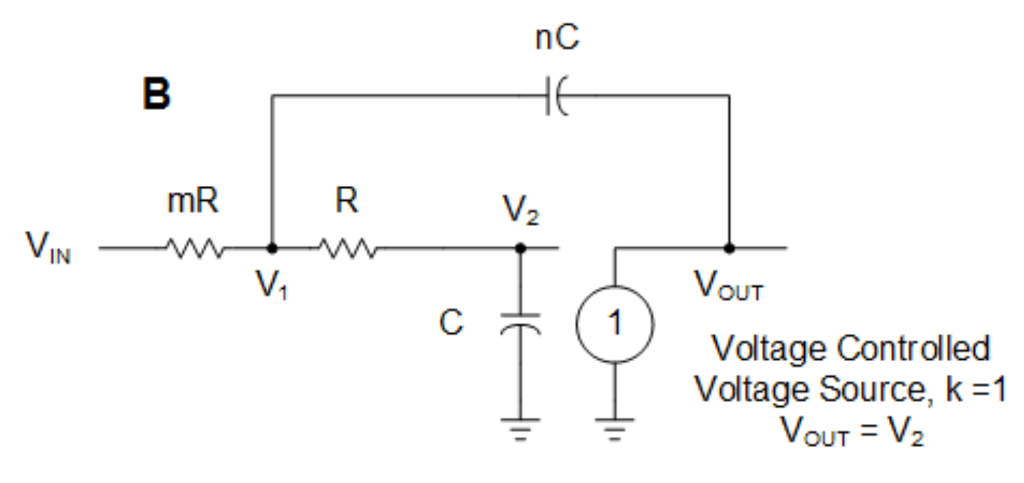 Solved Using nodal analysis, derive the Laplace transfer | Chegg.com