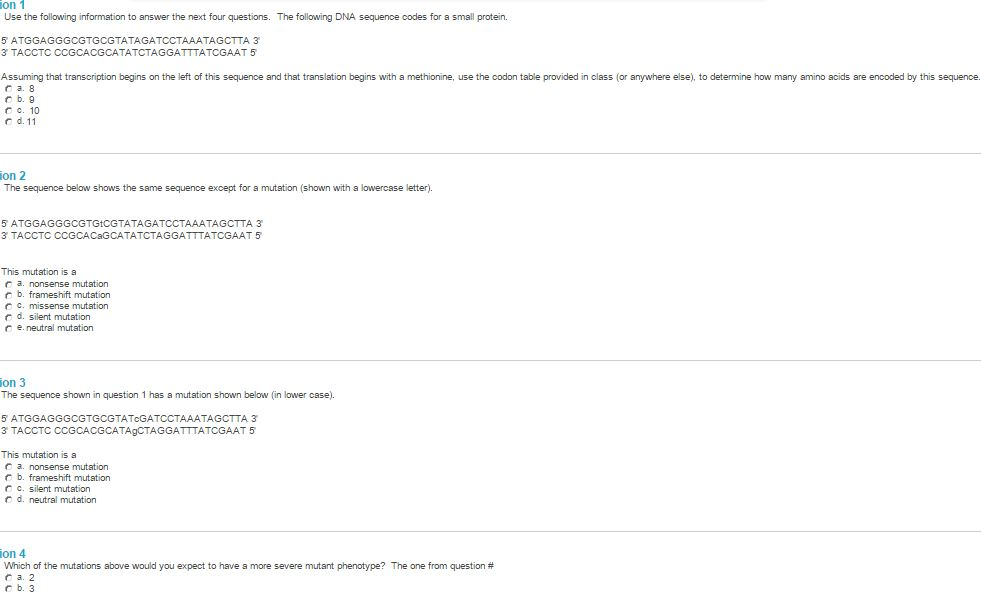 Solved Use the following information to answer the next four | Chegg.com