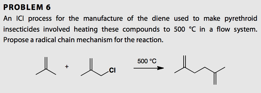 Solved PROBLEM 6 An ICI process for the manufacture of the | Chegg.com